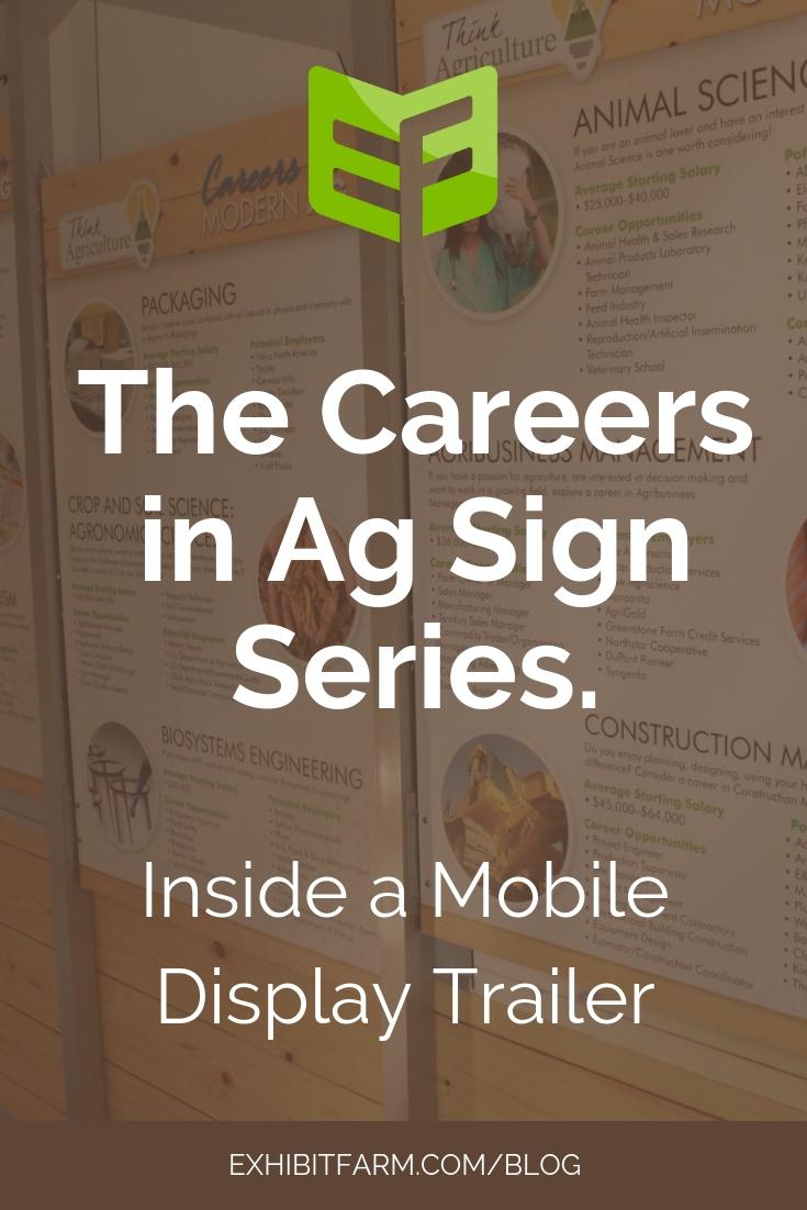 The "Careers in Ag" Sign Series: Inside a Mobile Display Trailer ...