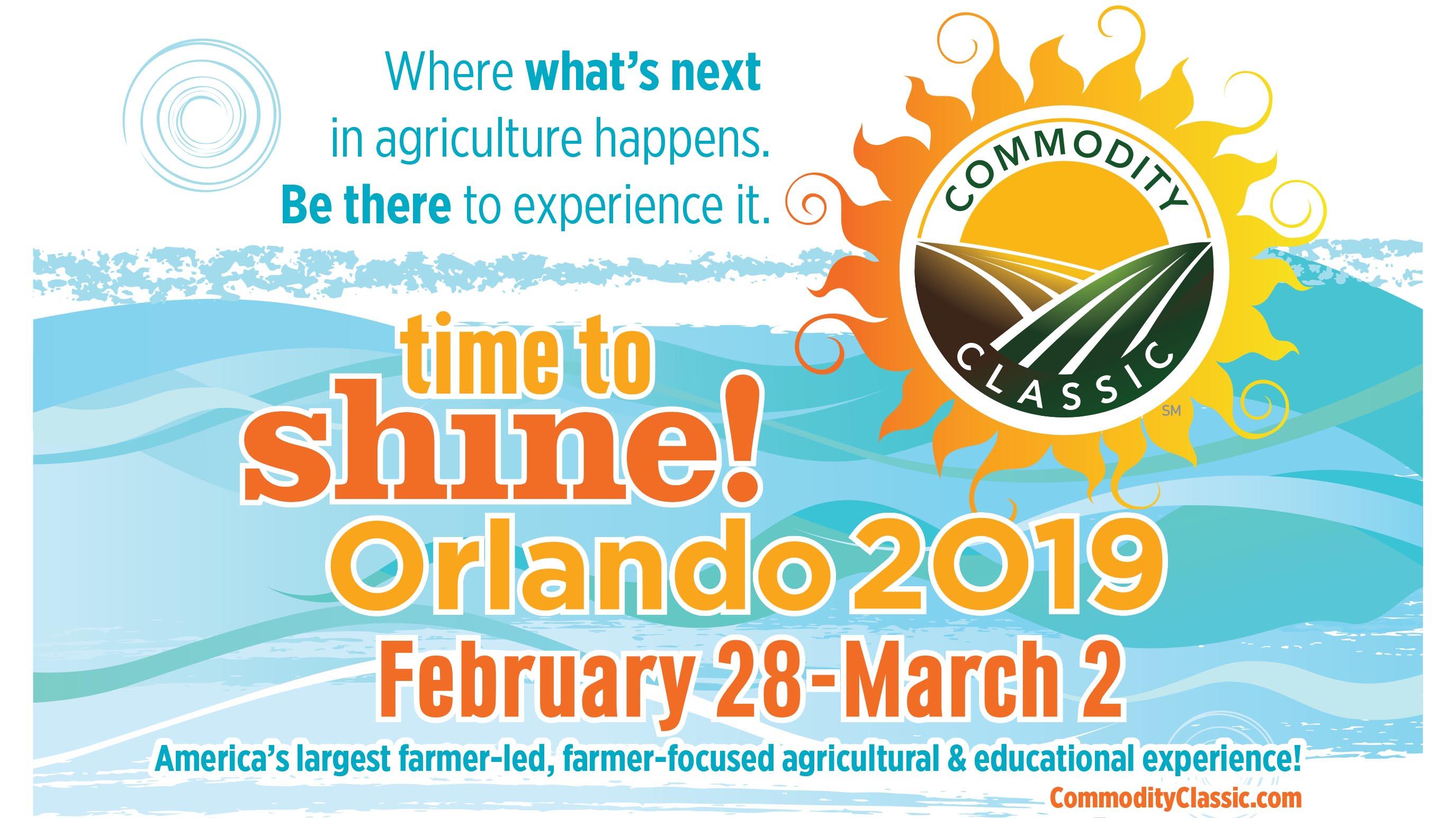 We're Going to the 2019 Commodity Classic! - Exhibit Farm: The Leader ...