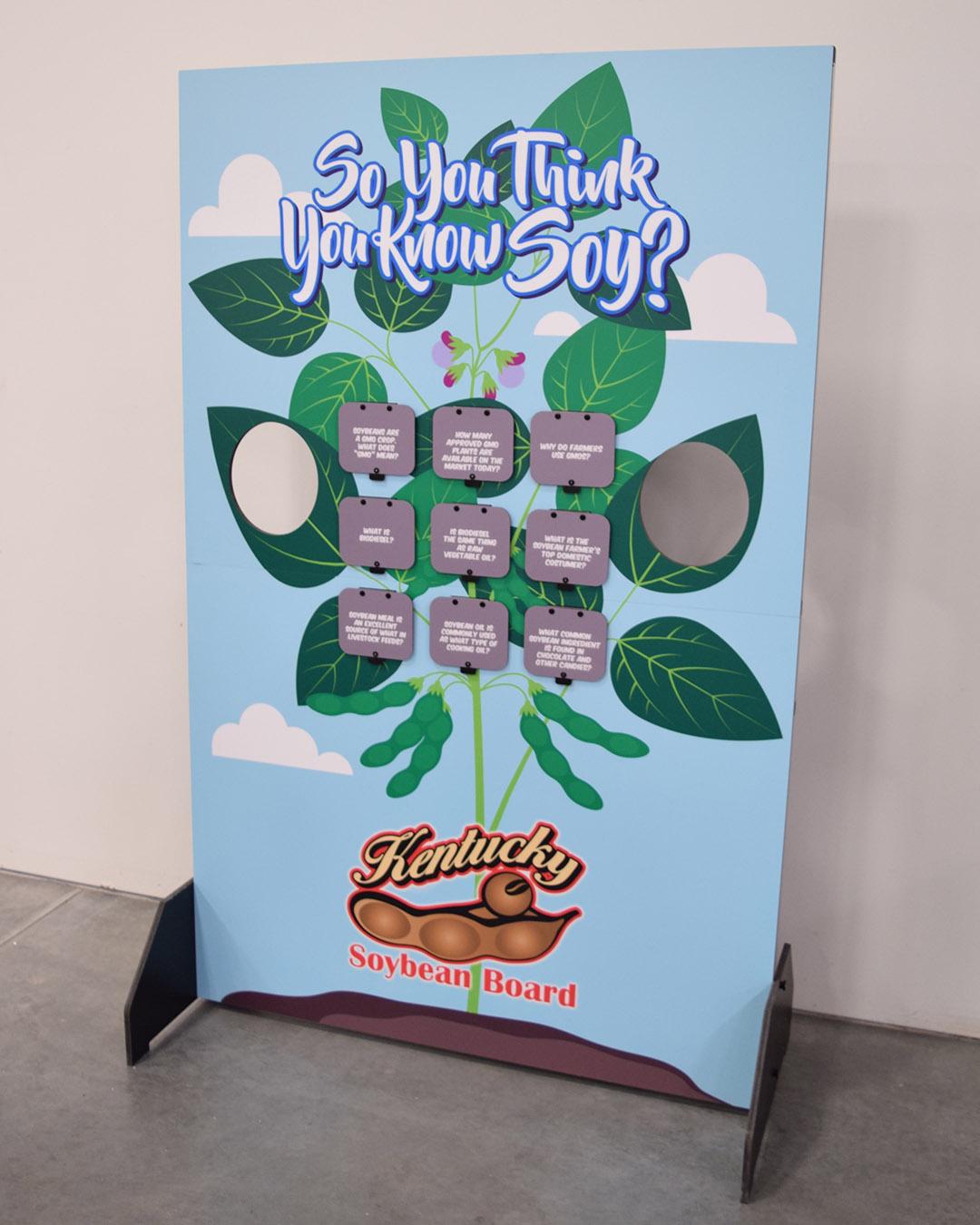 The World of Soy: A Soybean Standup and Photo Op - Exhibit Farm: The ...