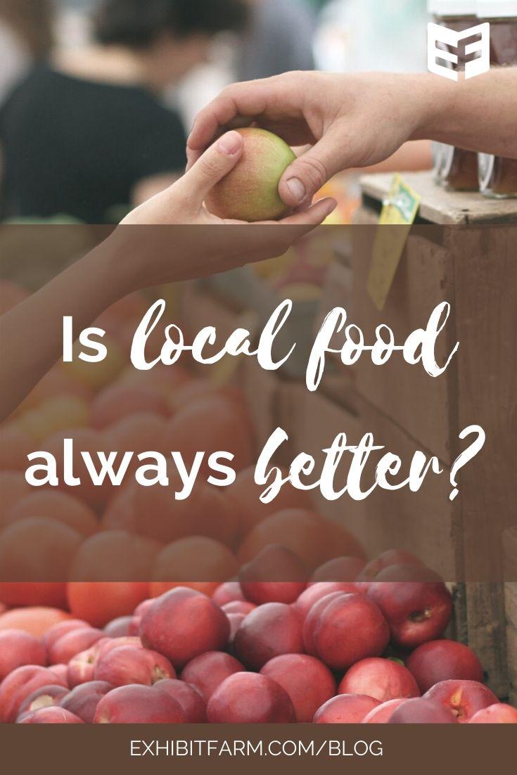 “Is Local Food Always Better?”: Answering Consumers’ Questions ...