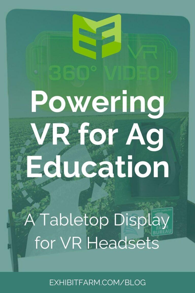 Powering Virtual Reality Agriculture Education: A VR Headset Display ...