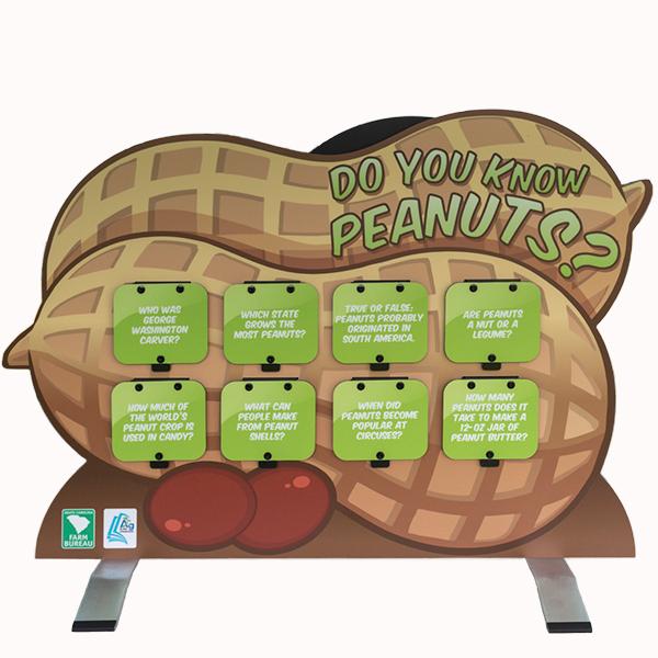 Peanut Display - Exhibit Farm: The Leader in Agricultural Exhibits and ...