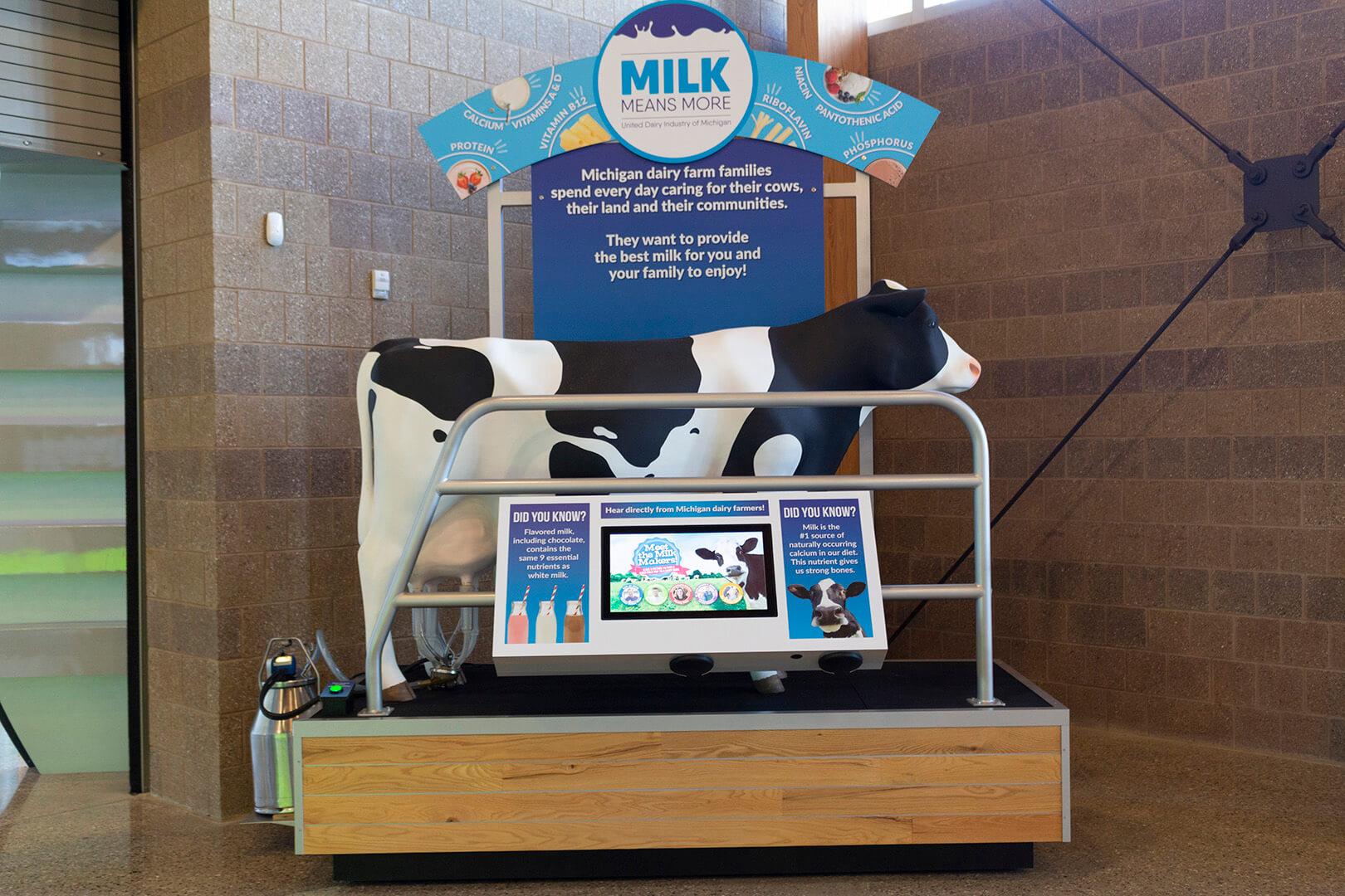 Milking Cow Display - Exhibit Farm: The Leader in Agricultural Exhibits ...