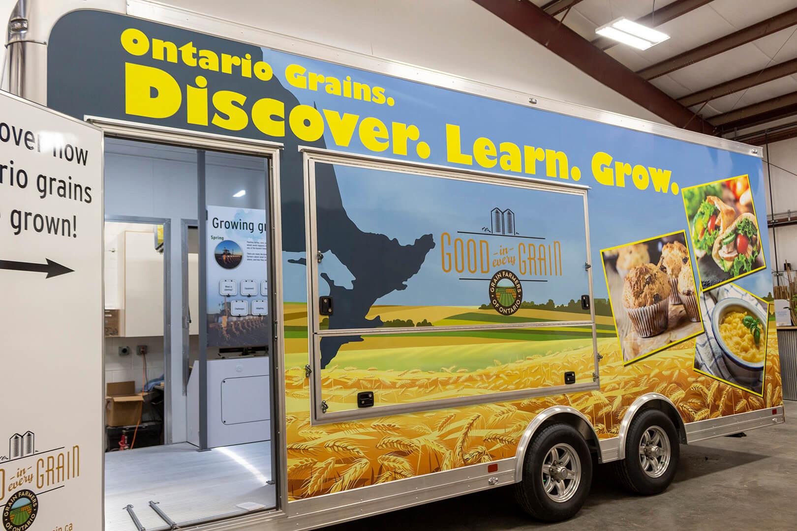 Wheat & Small Grains Exhibit Trailer - Exhibit Farm: The Leader in ...