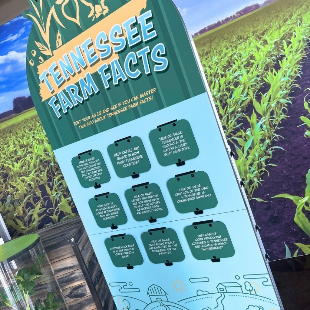 Farm Facts Floor Display - Exhibit Farm: The Leader in Agricultural ...