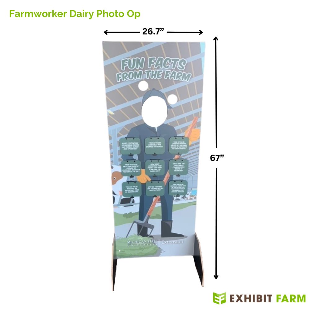Farmworker Dairy Photo Op - Exhibit Farm: The Leader in Agricultural ...