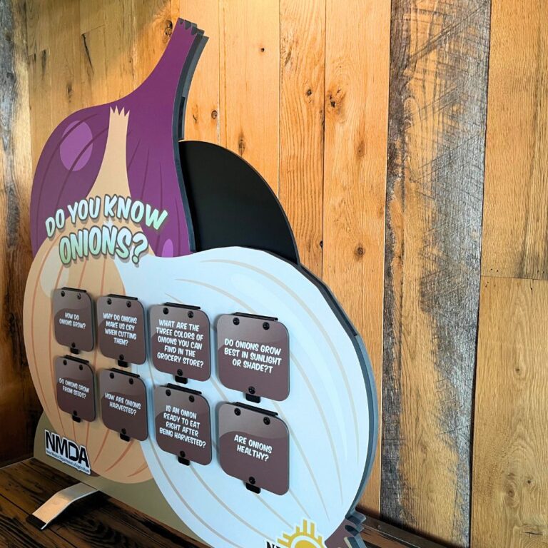 Onion Display - Exhibit Farm: The Leader in Agricultural Exhibits and ...